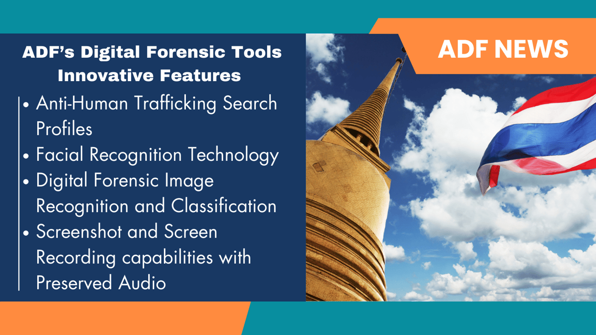 How ADF Supports Human Trafficking Investigations in Thailand